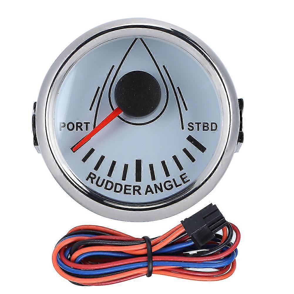 52mm Universal Boat Rudder Angle Indicator 0-190ohm Signal with Rudder ...