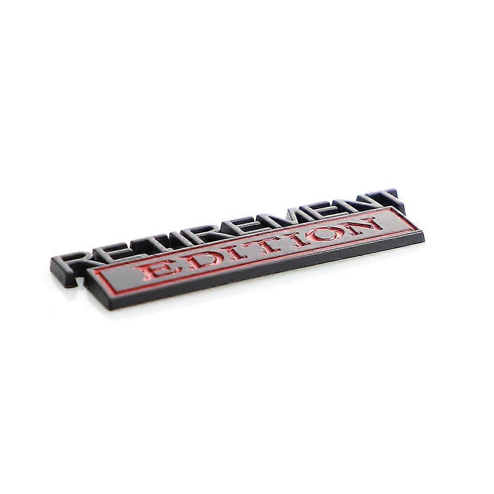 Retirement Edition 3d Badge Decals Car Tail Side Sticker Accessories ...