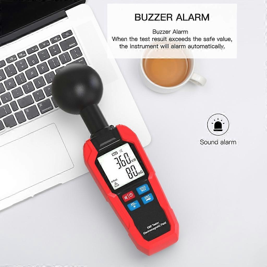 Electromagnetic Field Radiation Detector Tester Meter Counter Emission ...