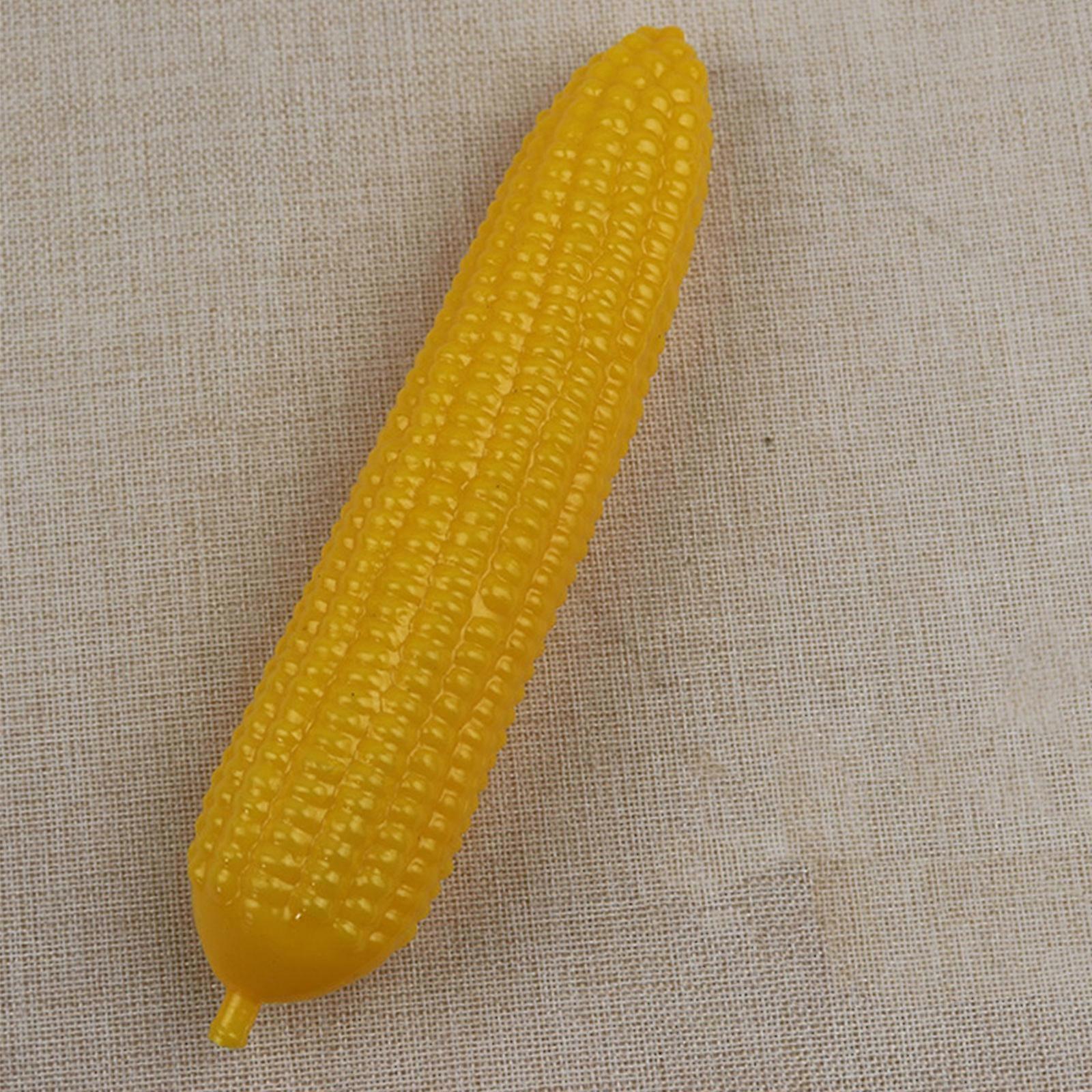 Artificial Corn Stick Simulation Vegetable Model Lifelike Food Display ...