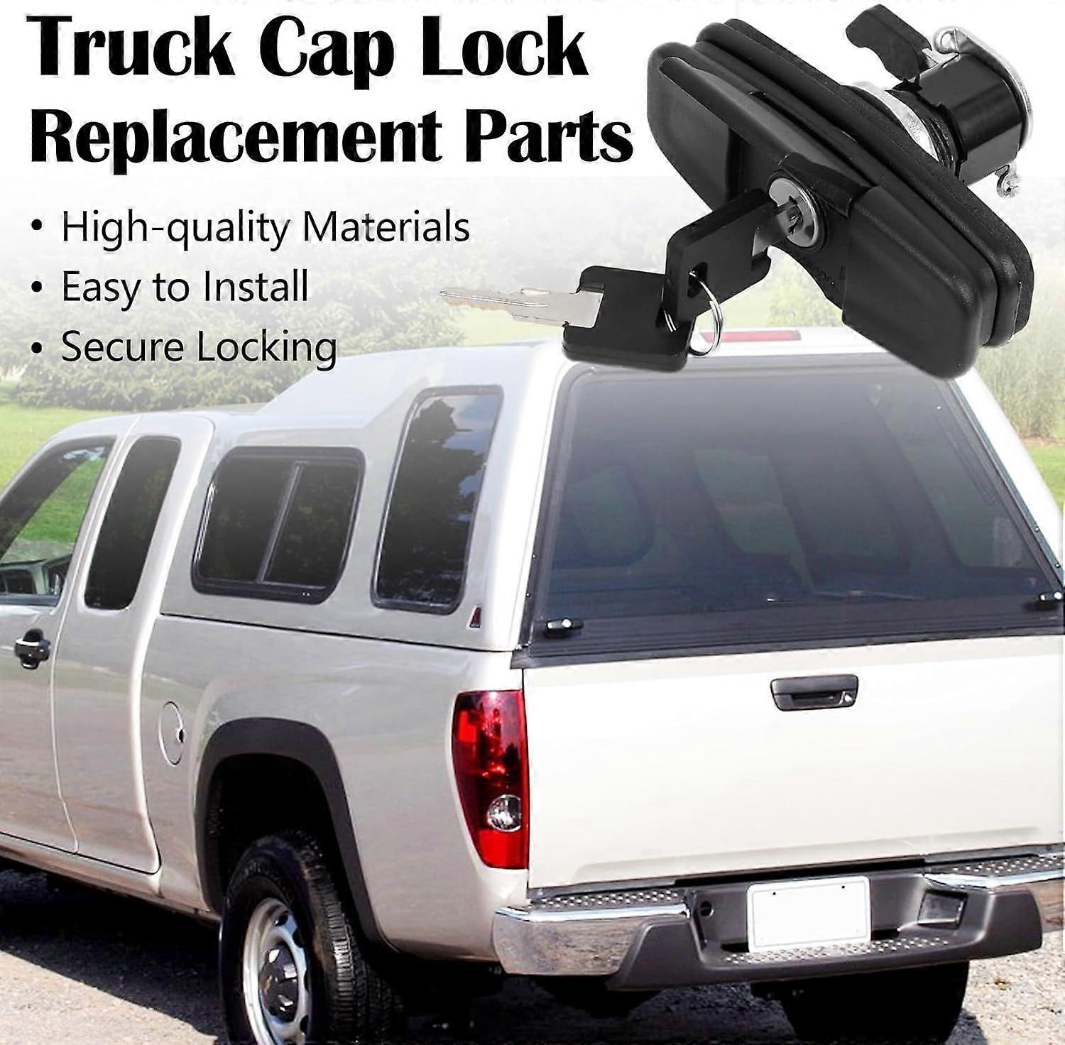 Truck Cap Lock Replacement Parts, Twist Handle Kit Truck Door Cap ...