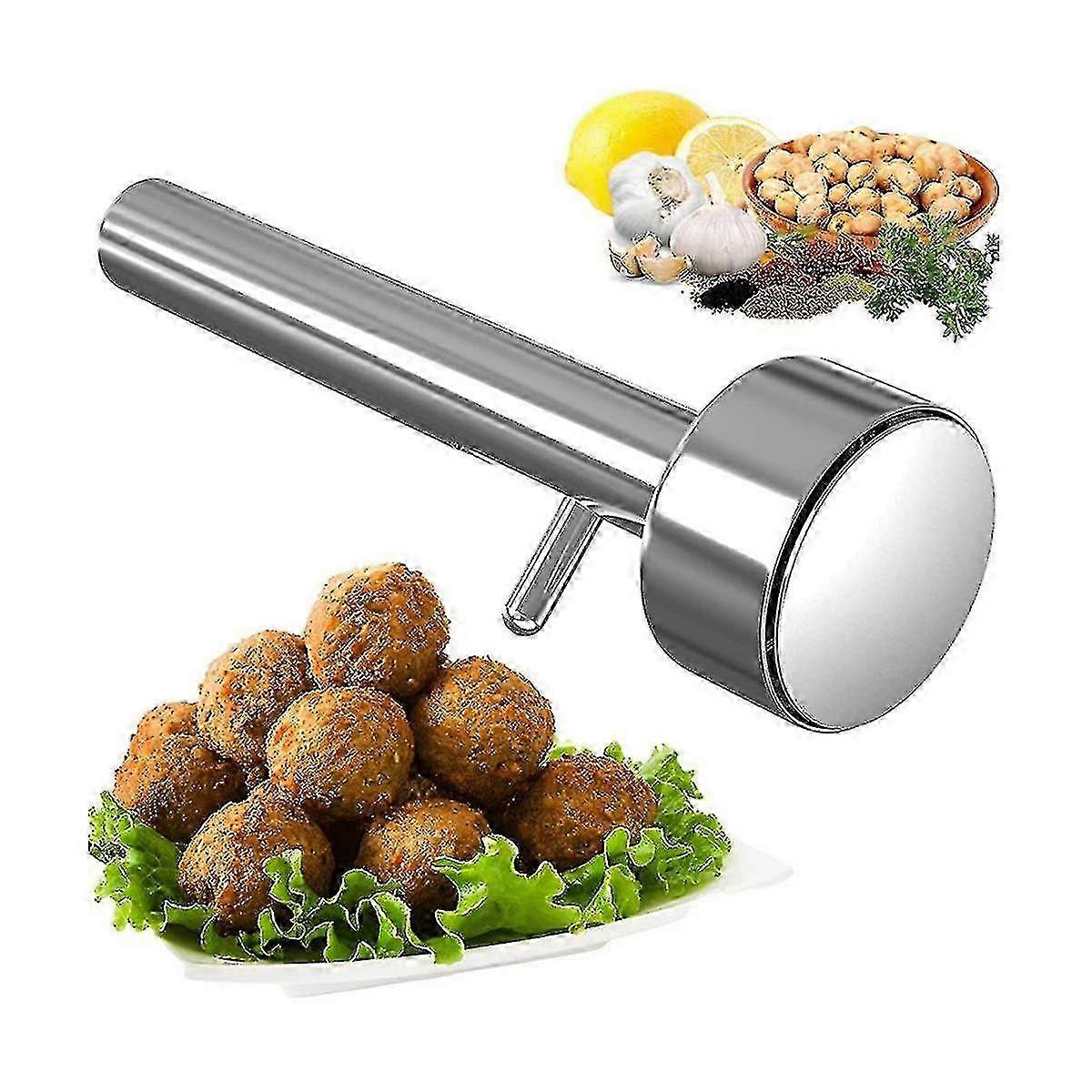 Falafel Scoop - Stainless Steel Professional Falafel Maker Scoop Food ...
