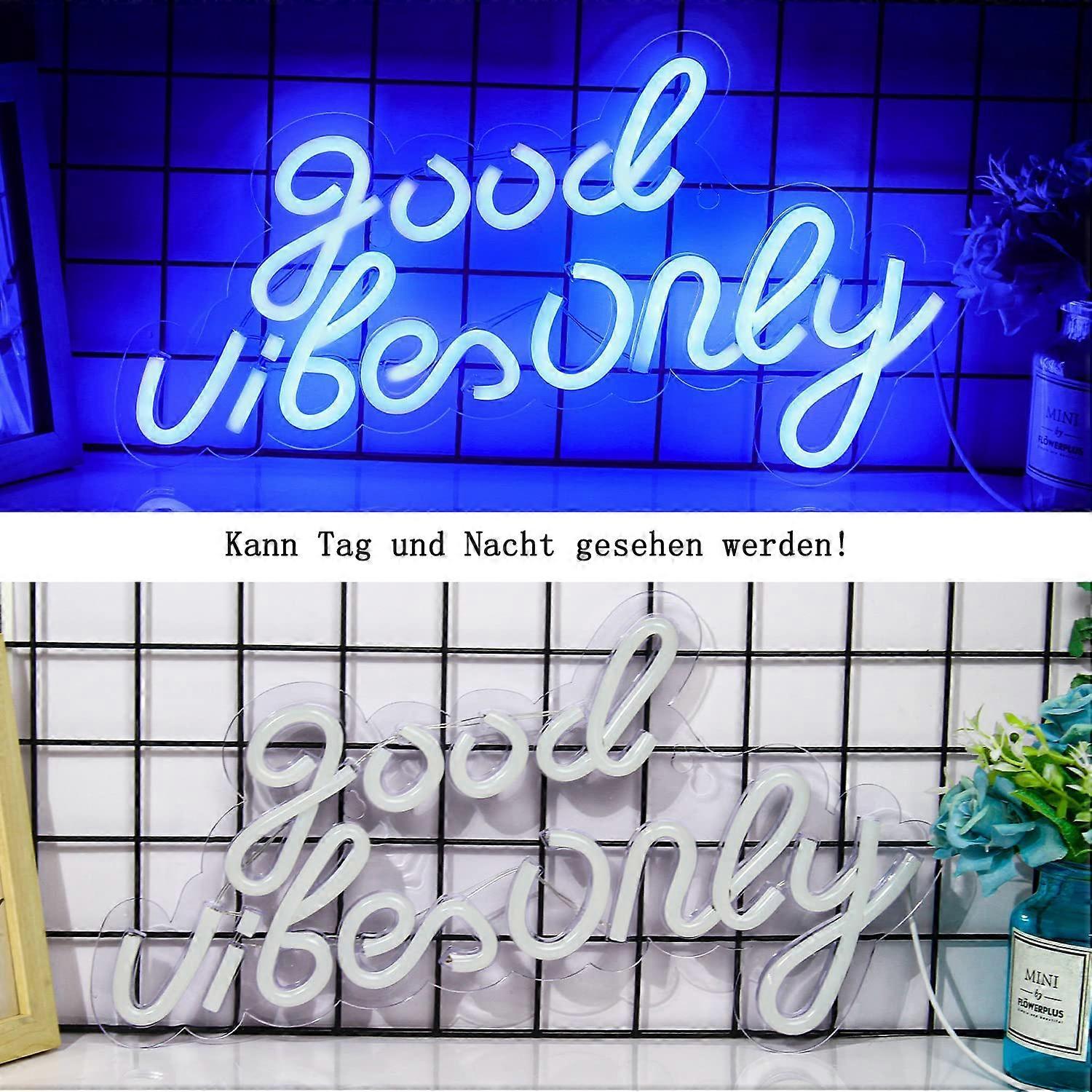 Good Vibes Only Light Advertising LED Word Light Sign Neon Light ...