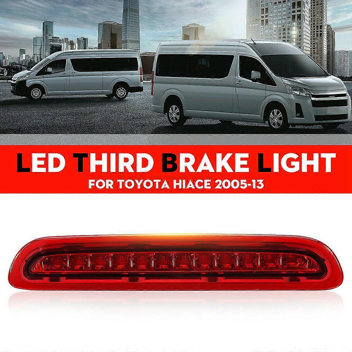 3RD Red 12-LED Rear Tail Stop Light High Mount Lamp for Toyota Hiace ...