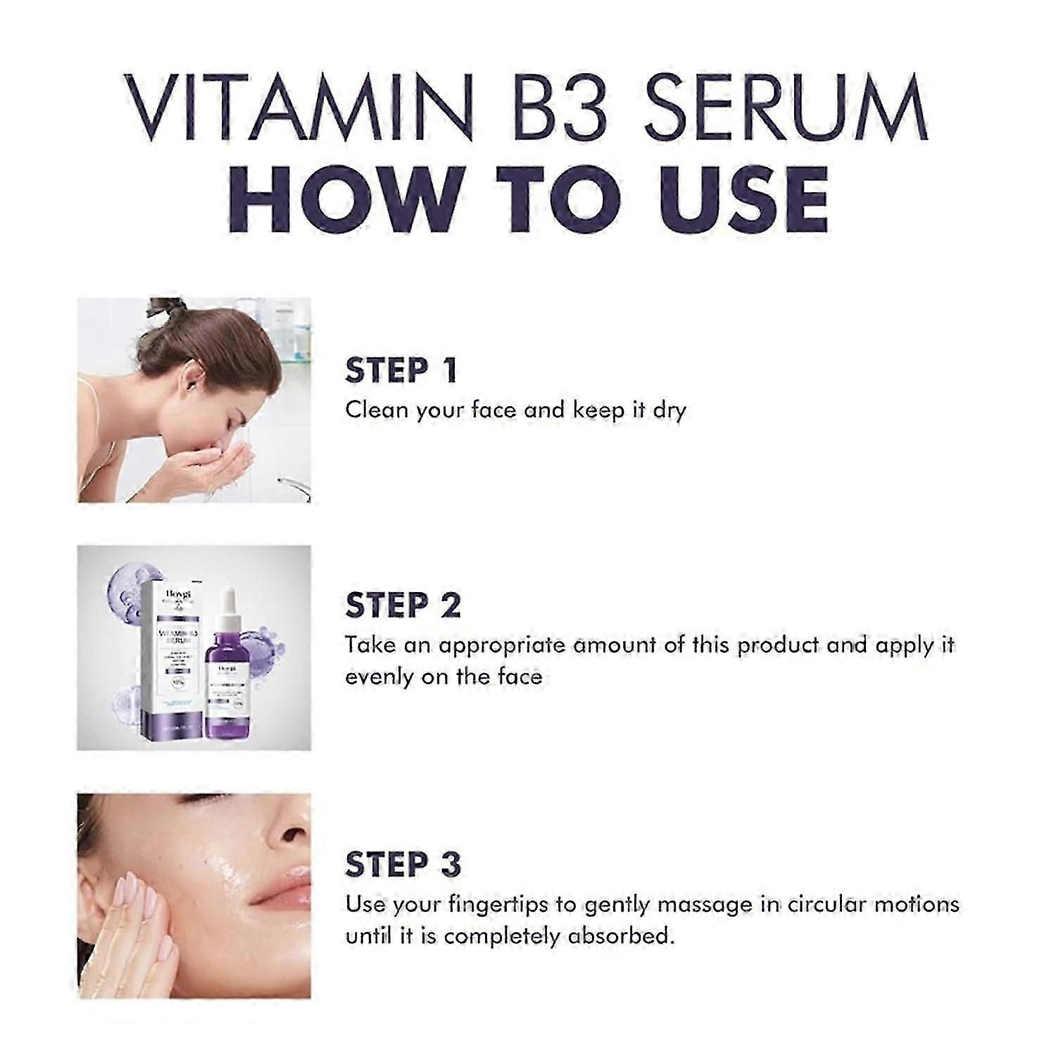 Vitamin B3 Serum, Dark Spot Corrector with Anti-Aging Face Serum+10% ...