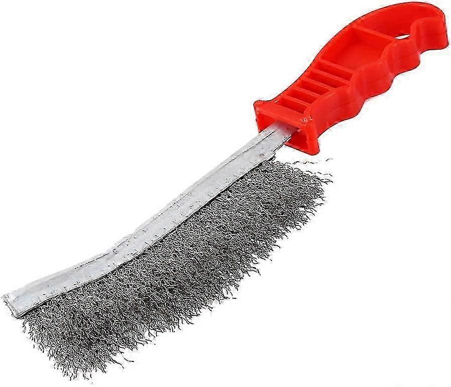 Wire Brush, Heavy Duty Wire Hand Brush Stainless Steel Bristles Rust ...