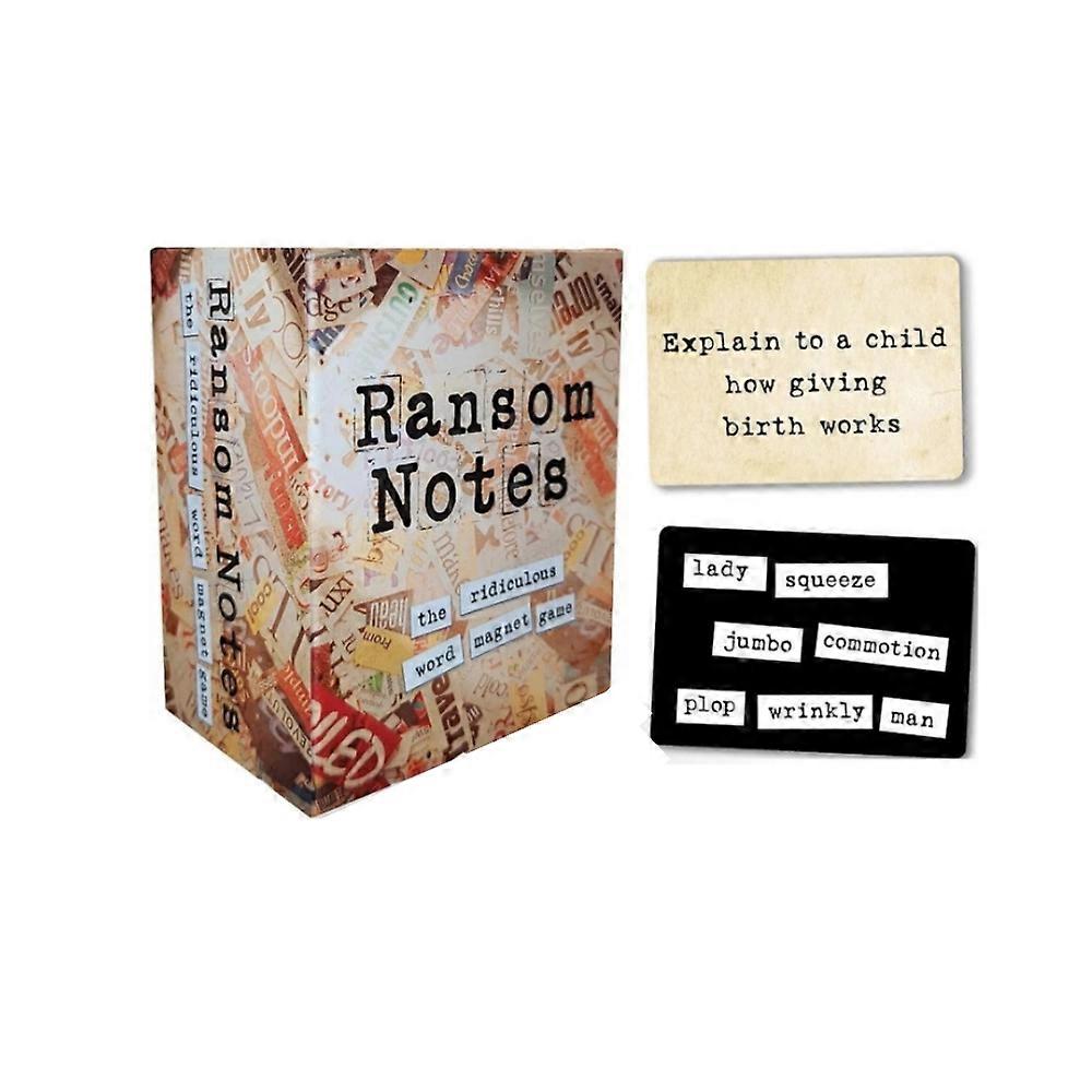 Ransom Notes - The Ridiculous Word Magnet Party Game, 3+ Players ...