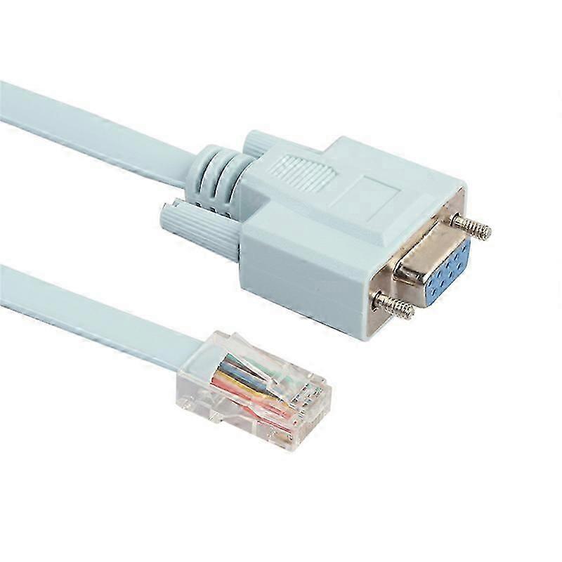 USB Console Cable RJ45 Cat5 Ethernet To Rs232 DB9 COM Port Serial ...