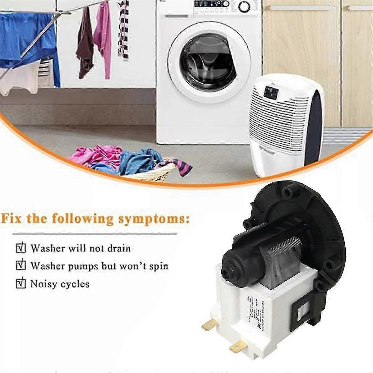 LG Washing Machine Drain Pump Motor 5859EN1004J Replacement for LG Drum ...