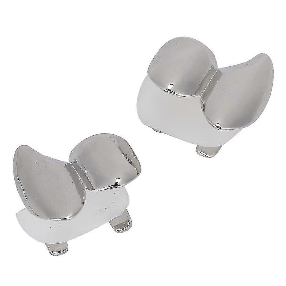 2pcs Single Tooth Bling Teeth Decoration for Halloween Party Hip Hop ...