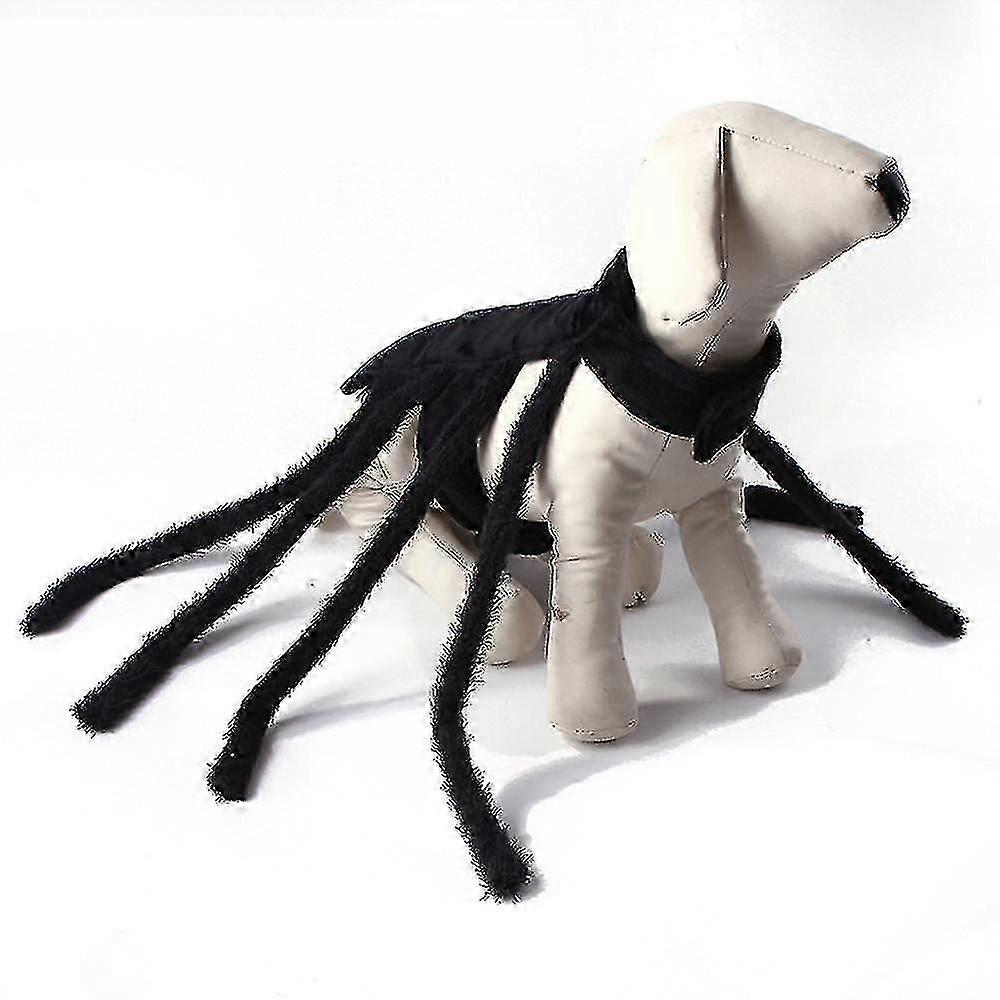 Halloween Adjustable Dog Cat Spider Costume Realistic Plush Spider ...