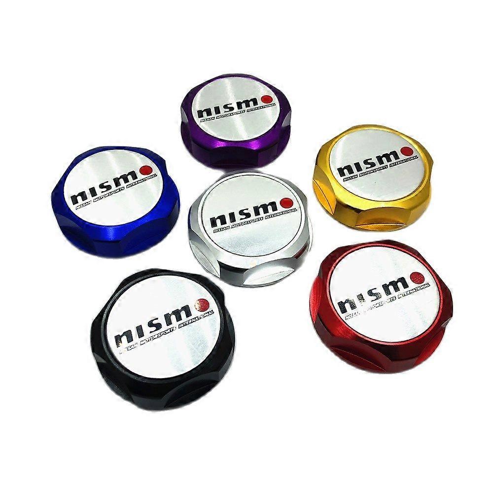 Car Oil cap Luxury Chrome Nismo Racing Oil Filler Cap Fuel Tank Cover ...