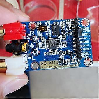 I2S ADC Audio I2S Acquisition Card Module Master/Slave Mode 24Bit 192K ...
