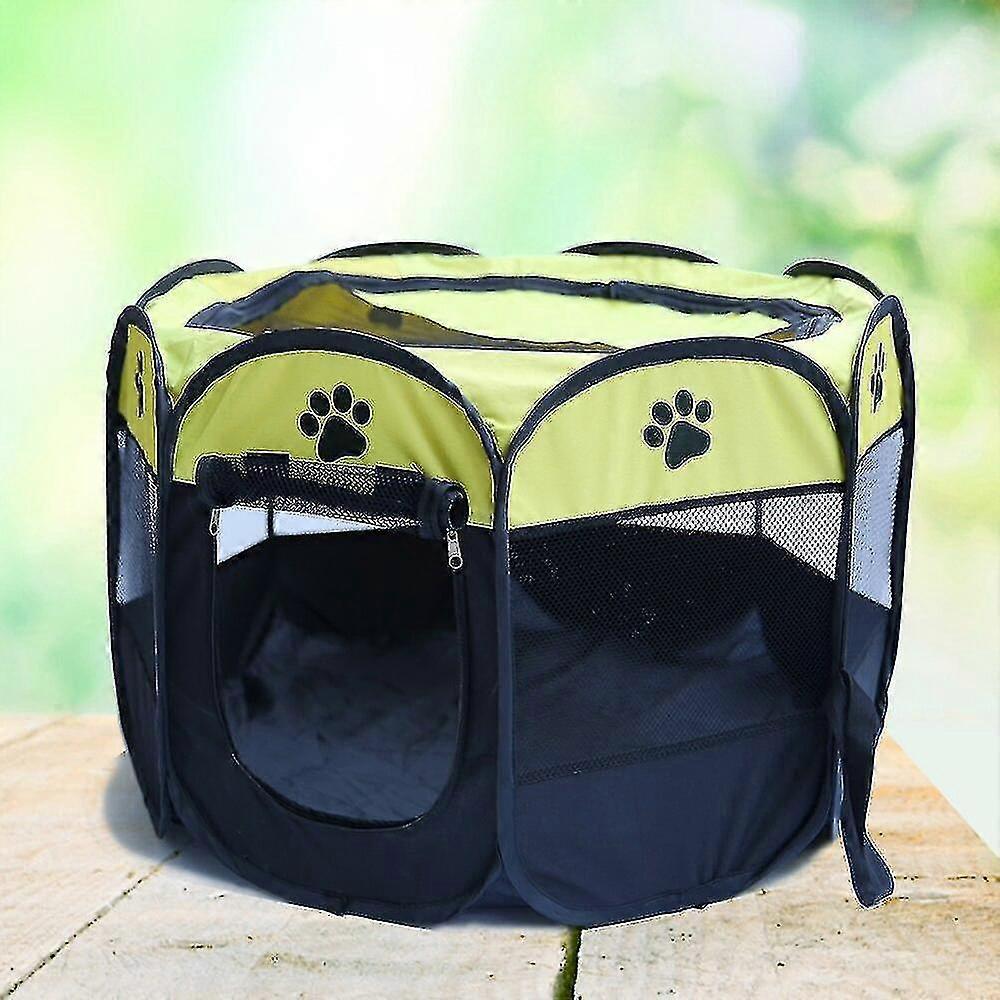 Portable Folding Pet Tent Dog House Cage Cat Tent Playpen Puppy Kennel ...