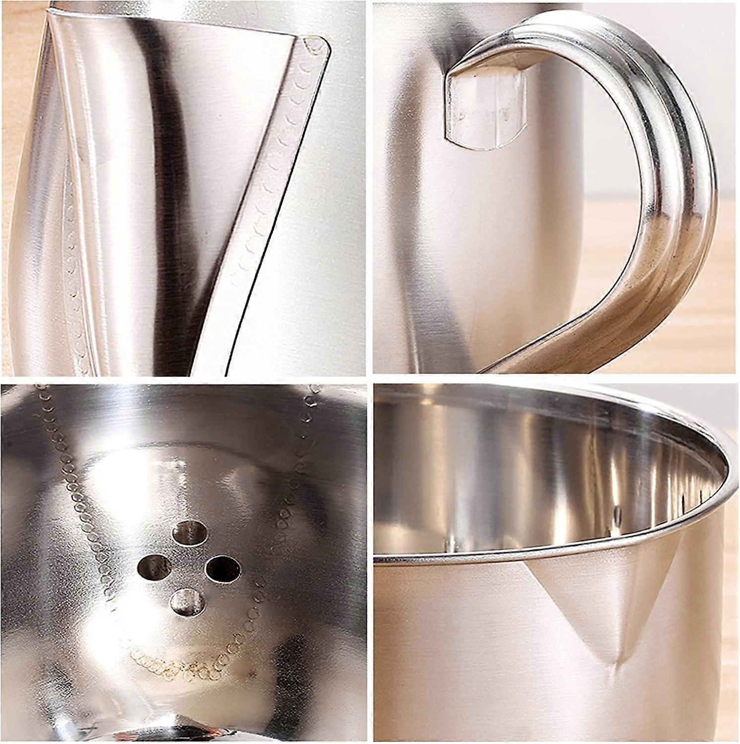 Grease Separator for Sauce Stock Strainer Stainless Steel Oil Separator ...