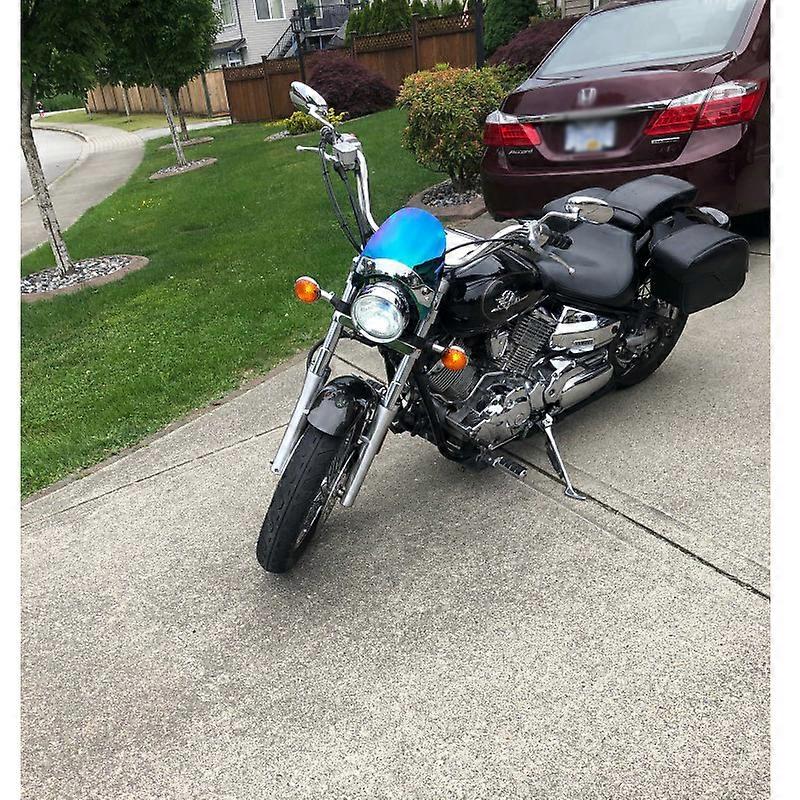 Motorcycle Windscreen For Yamaha Virago 250 XV250 535 XV535 535S XV535S ...