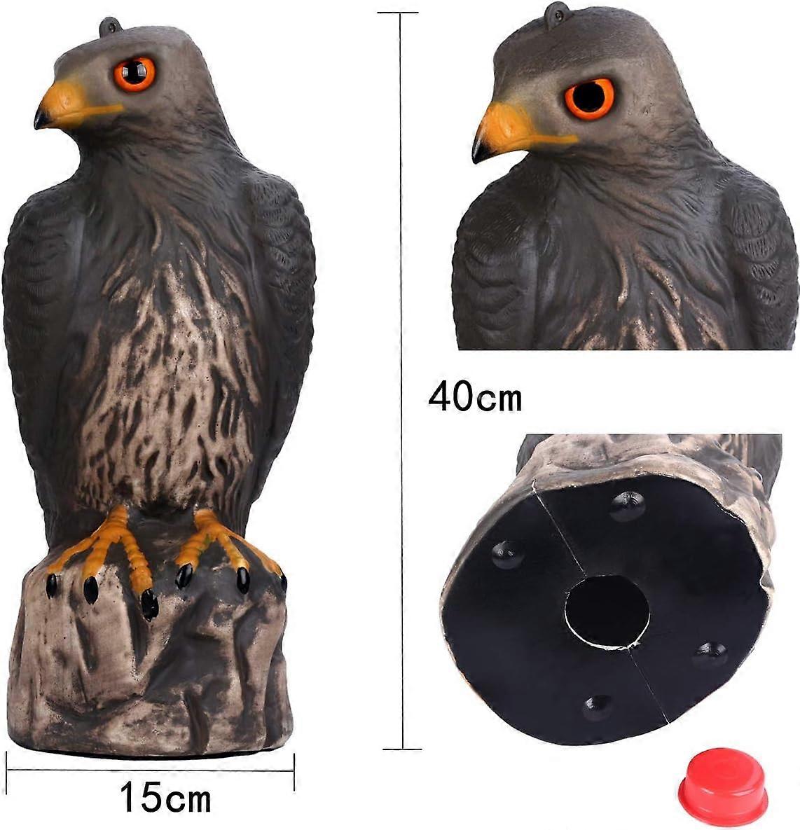 Large Realistic Hawk Eagle Scarecrow Garden Bird Repeller Anti Pigeon ...