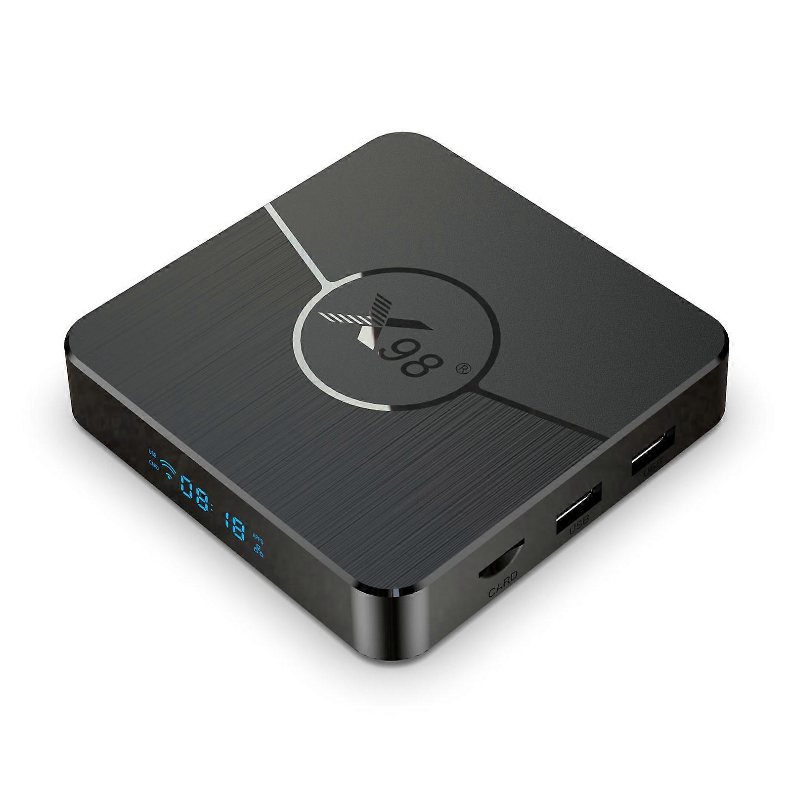 X98 Plus Android 11.0 Smart TV Box Amlogic S905W2 UHD 4K Media Player 2.4G/5G Dual-band WiFi BT ...