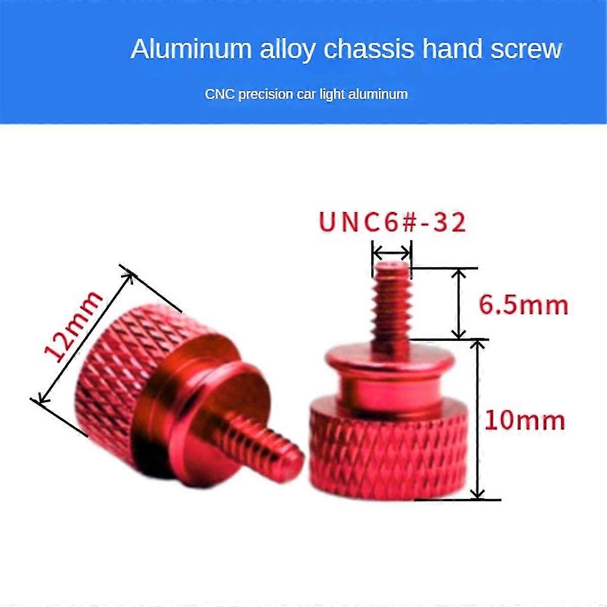 10Pcs/Lot UNC6 -32 M3.5 Hand Screw for GPU Holder PSU Computer Case ...