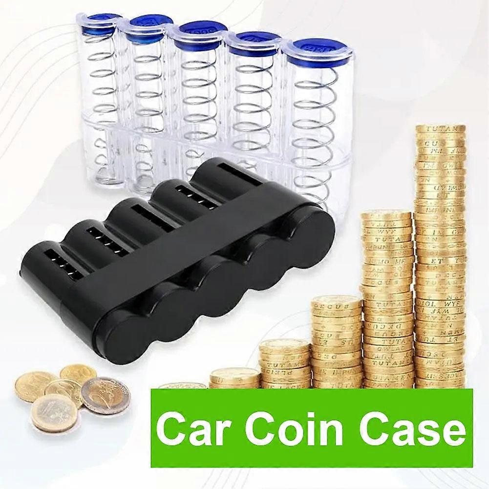Coin Collection Box, Coin Separation Box, 5-compartment Coin Collection ...