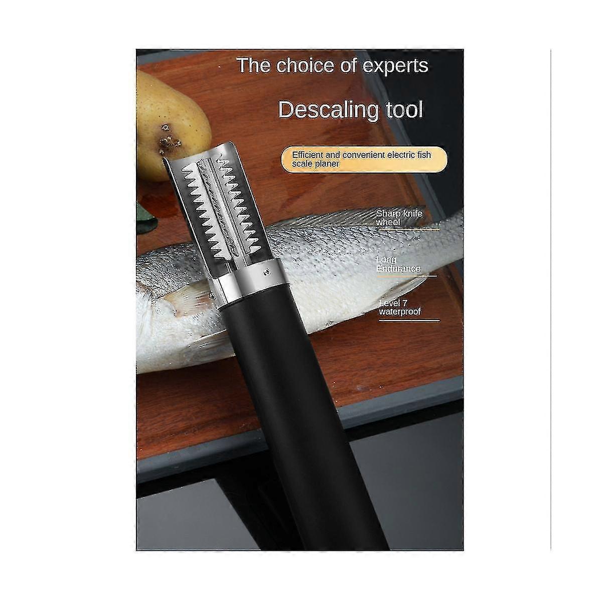 Portable Electric Fish Scraper Waterproof Fish Scale Remover Scraping ...