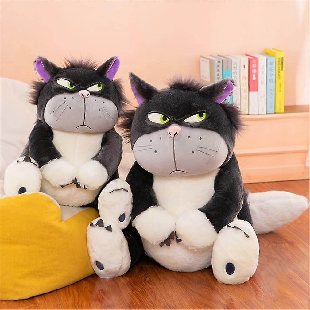 Angry Cat Plush Toy, Cute Cat Stuffed Animal Soft Kawaii Anime Plush ...