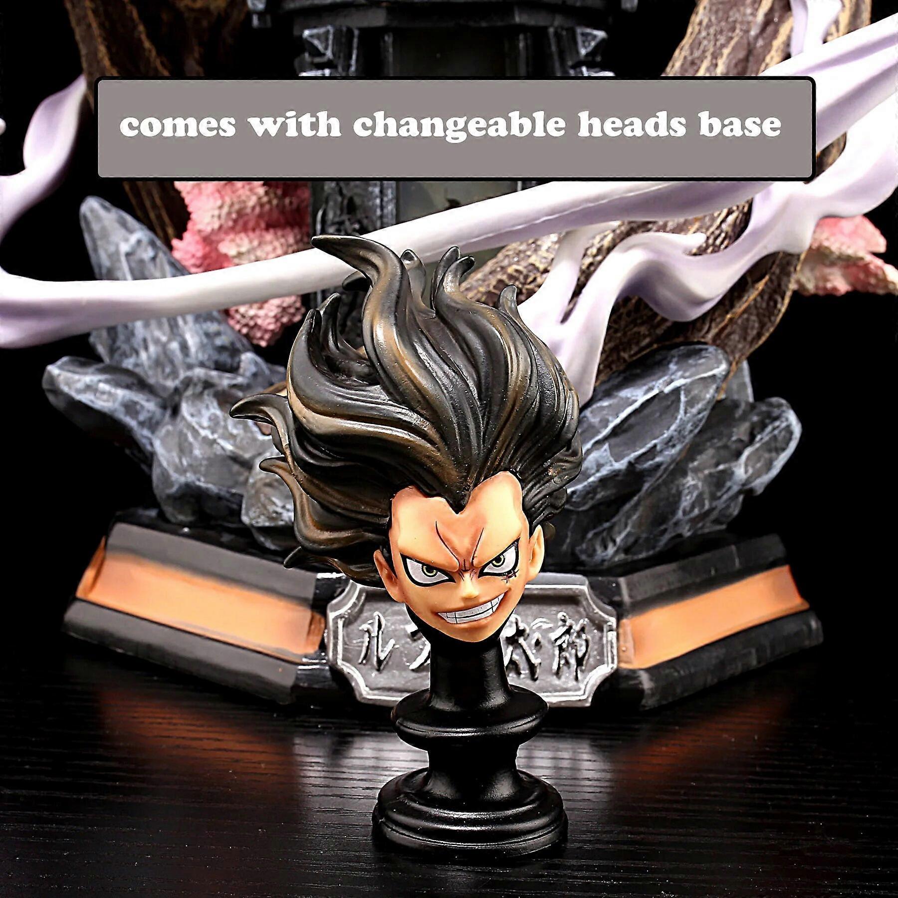 One Piece Anime Figure Gear 5 Luffy Wano Gear 4 Nika GK Statue Figures ...