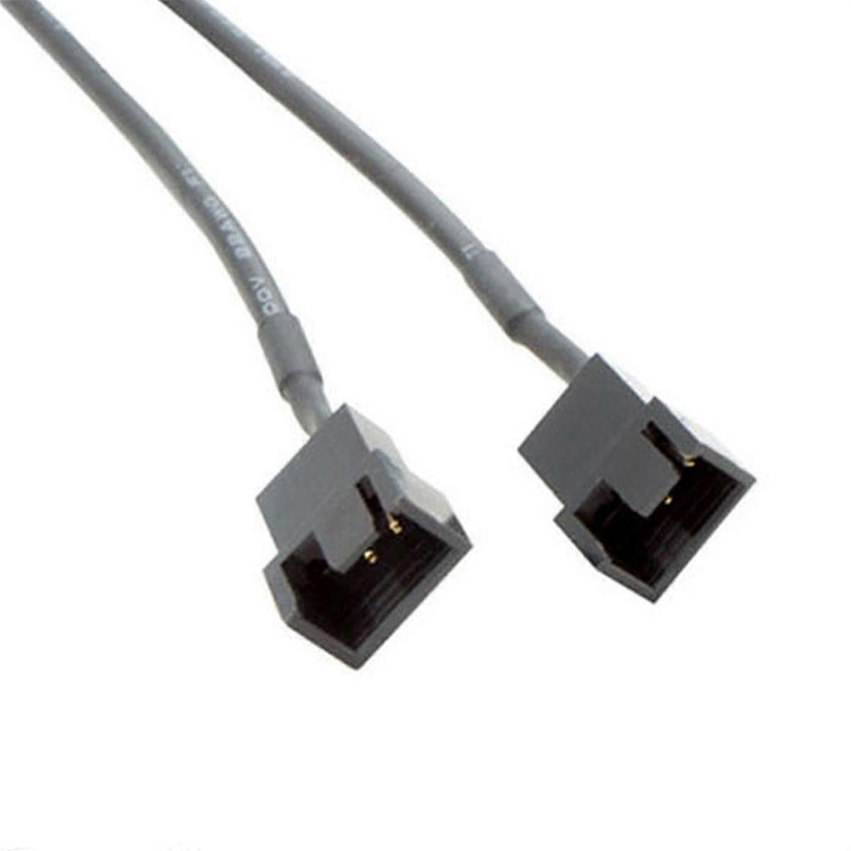 USB to 3-Pin / 4-Pin PWM 5V USB Sleeved Fan Power Adapter Cable Case ...