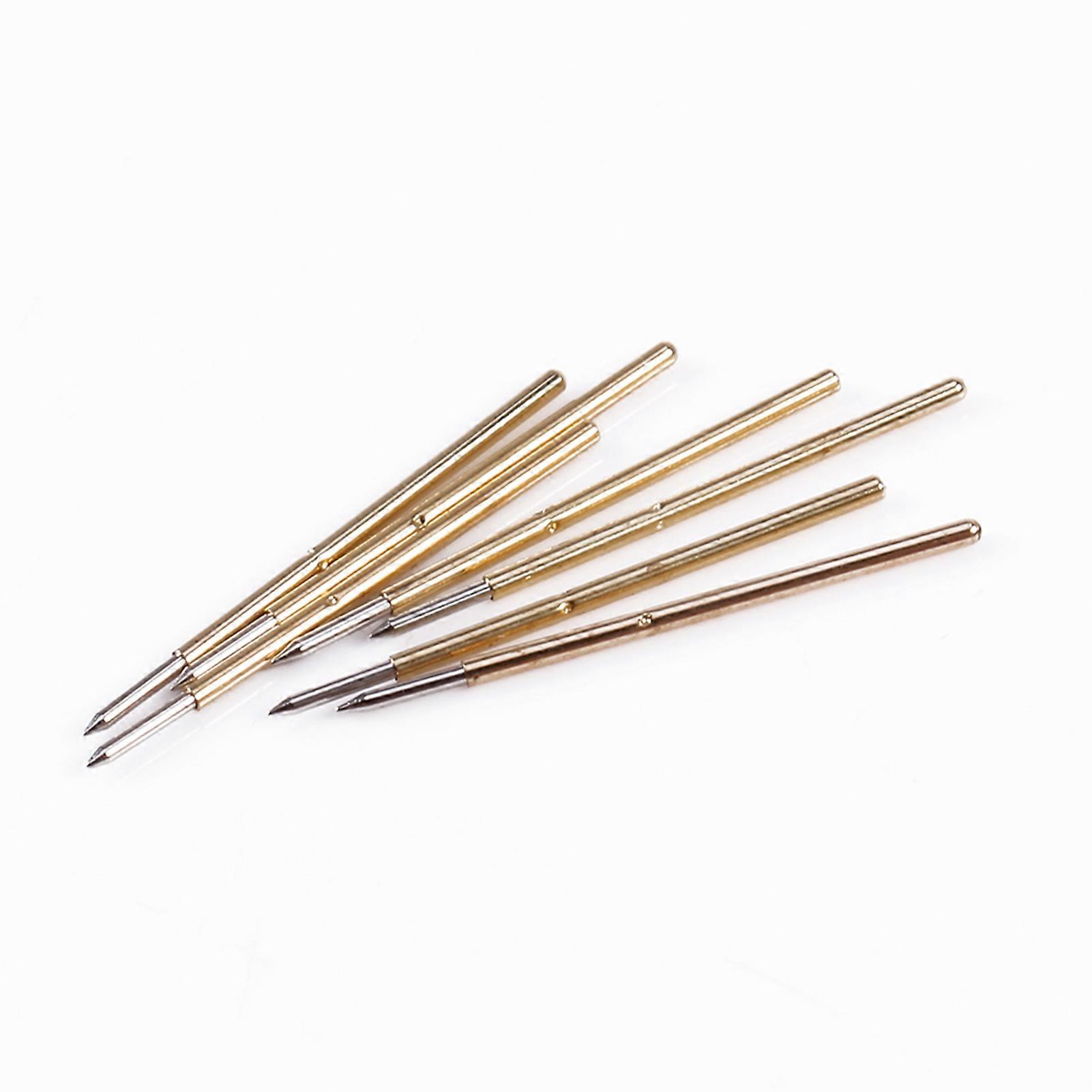 P50?B1 0.68mm Round Pogo Pin Metal Needle Spring Test Probe Tools ...