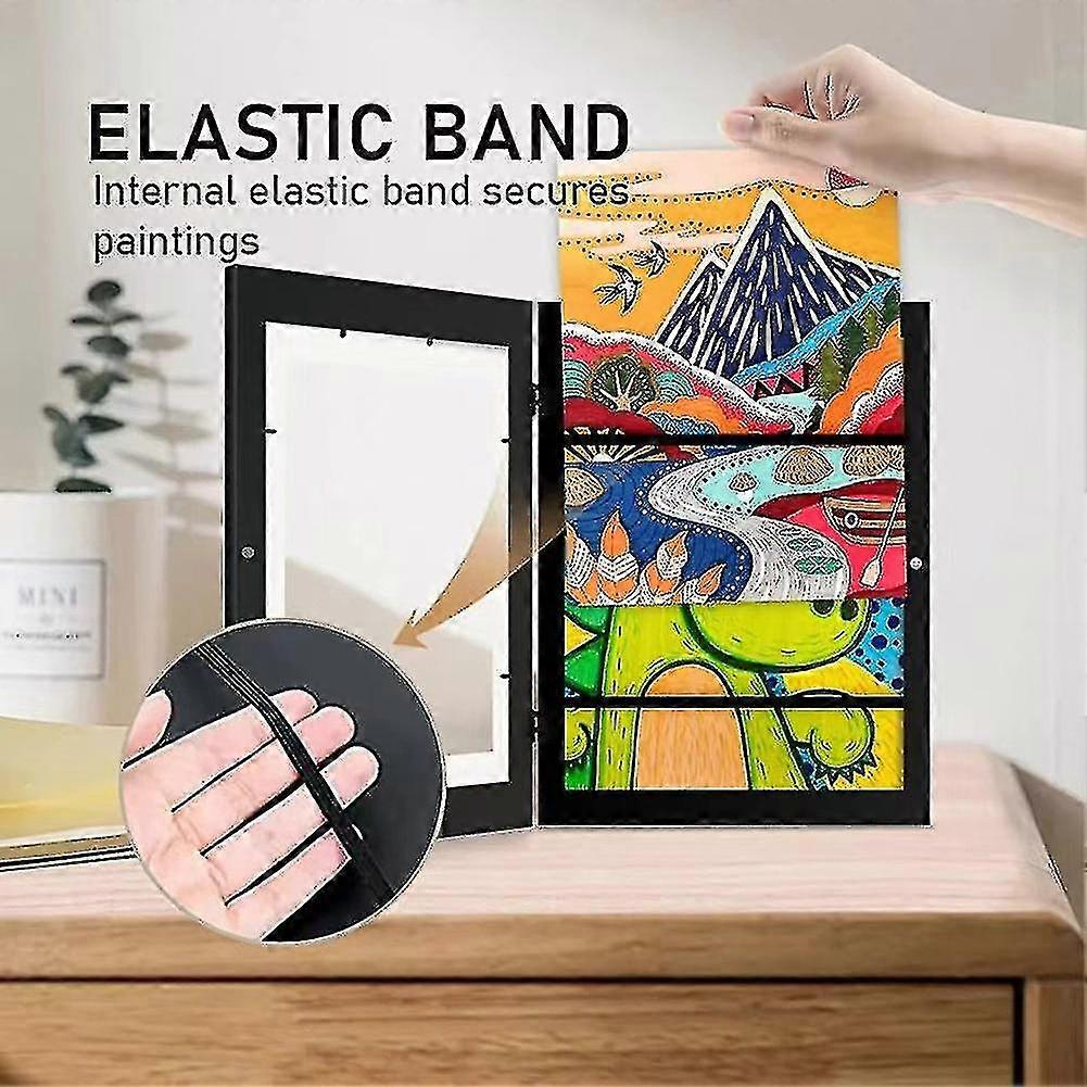Kids Art Frames Front-open Easy Change Art Frame Drawings Artwork ...