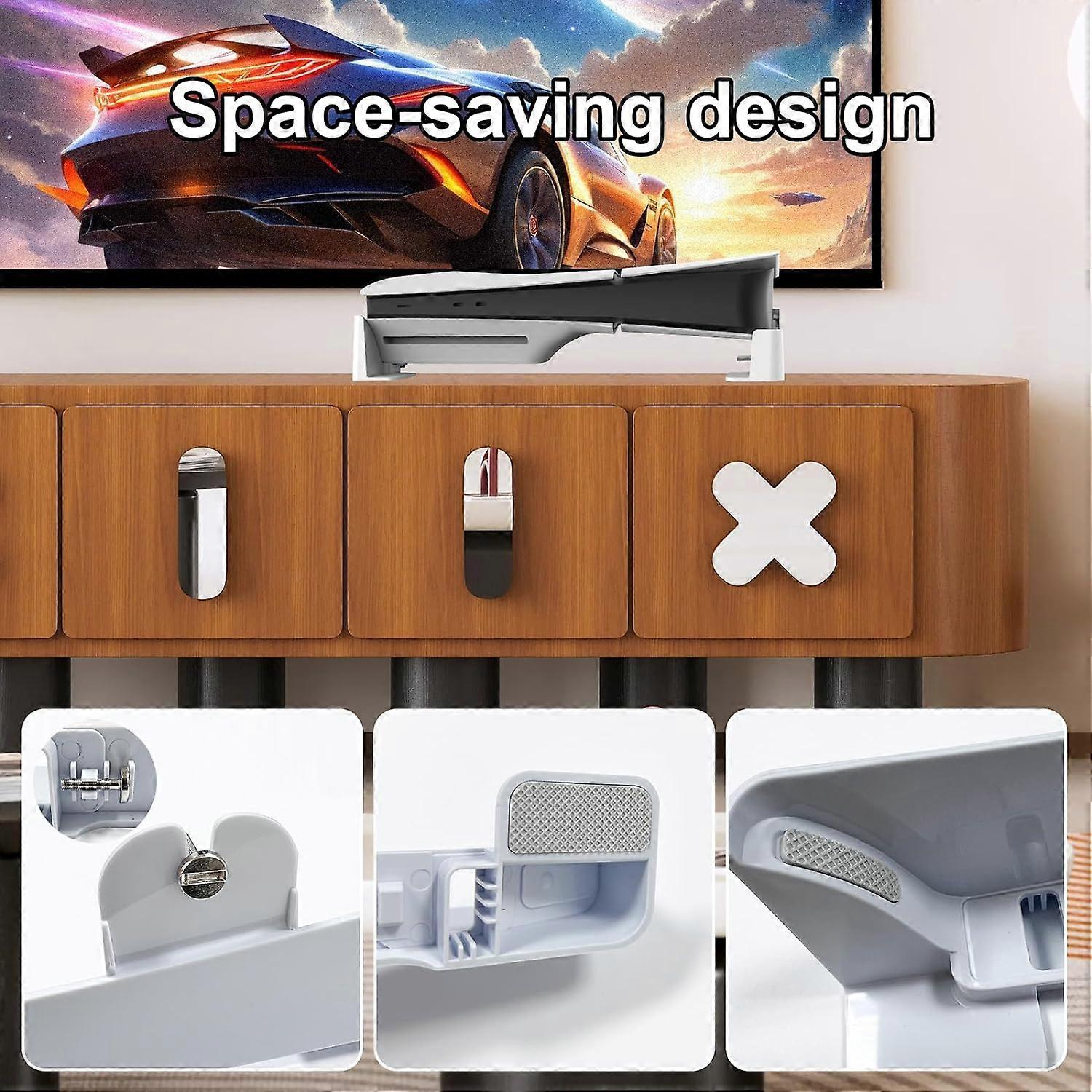 Horizontal Stand for PS5 Slim, Portable Stand FOR PS5 Slim Disc ...