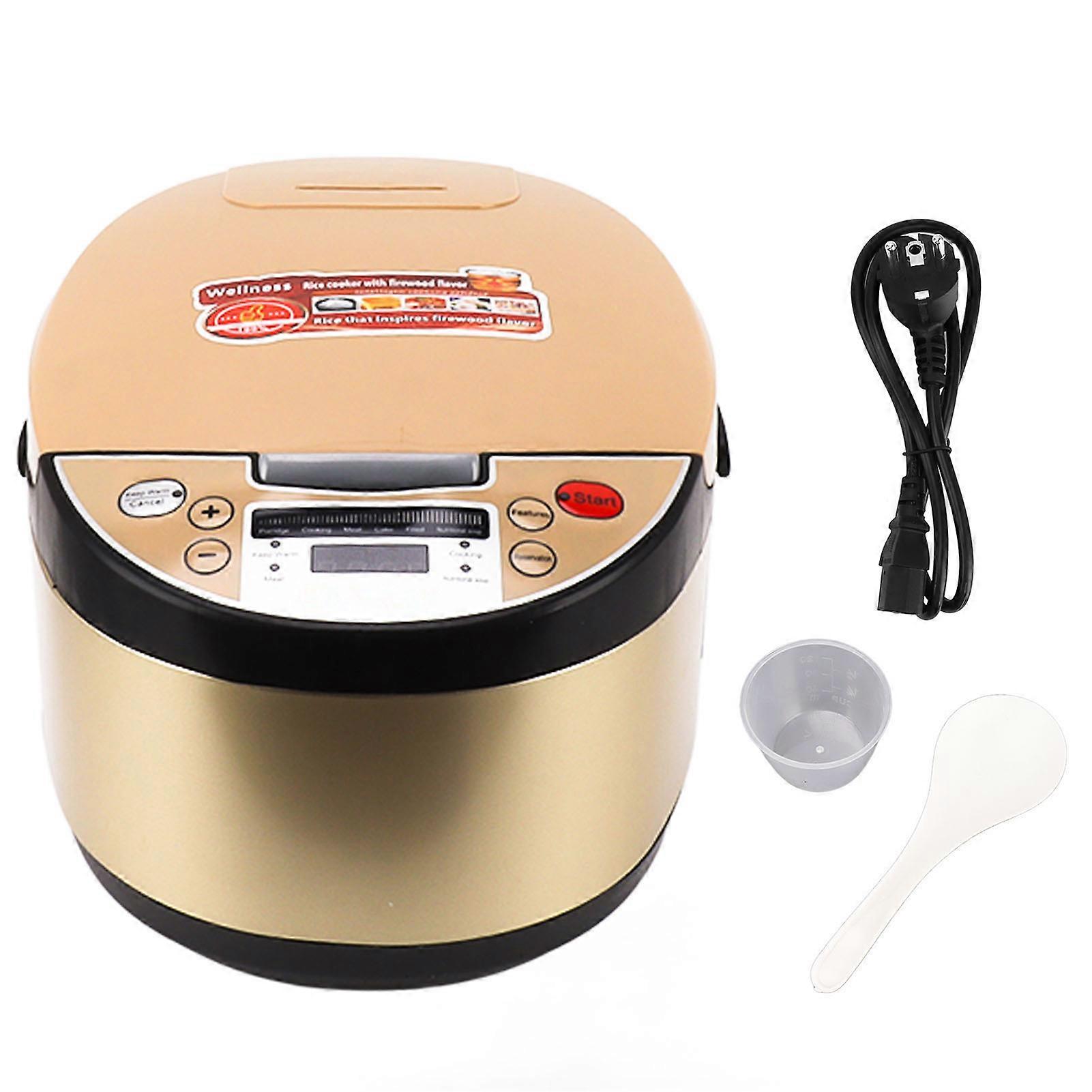 Electric Rice Cooker 900W Multifunctional Large Capacity 5L Overheating Protection Smart Grain ...