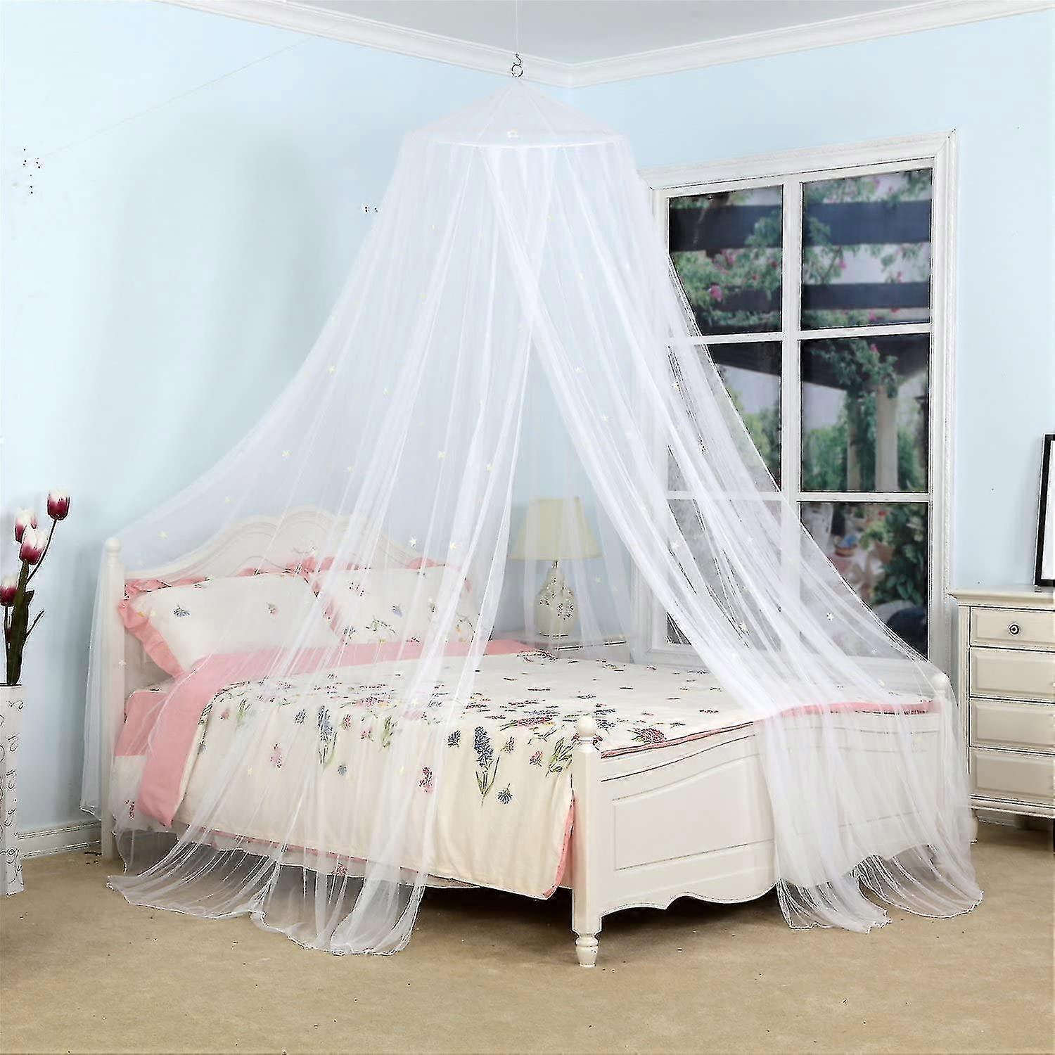 Fluorescent Stars Bed Canopy Glow In The Dark, Great Gift | Fruugo UK
