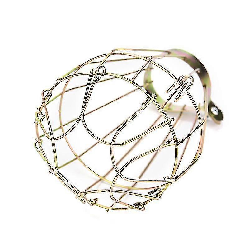 1pc Iron Wire Bulb Guards Clamp Metal Lamp Cage Retro Trouble Light ...