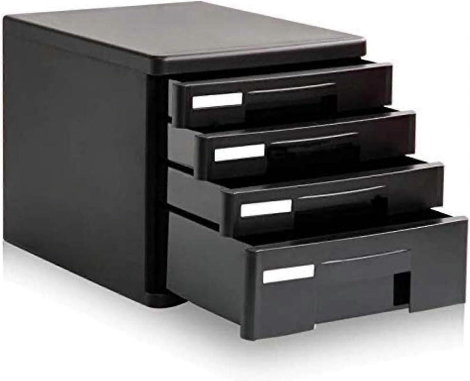 File Cabinet Plastic Desktop Storage and Organizing Cabinet, Small ...