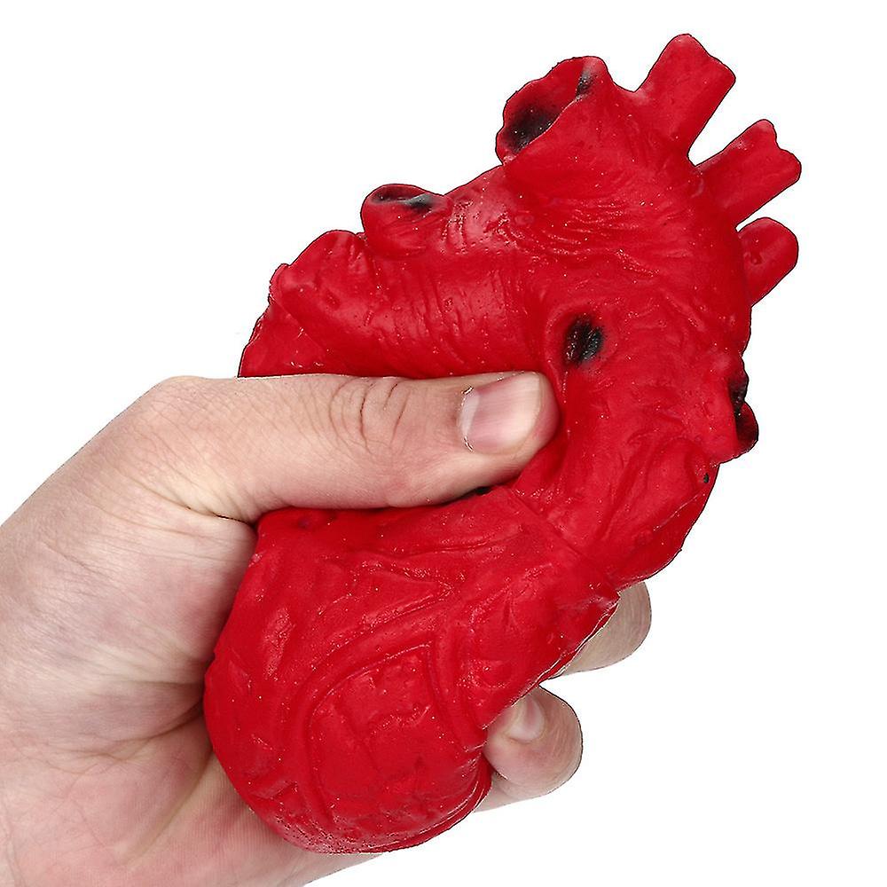Novelty Silicone Stress Ball Scary Organ Heart Squeeze Toy Stress ...