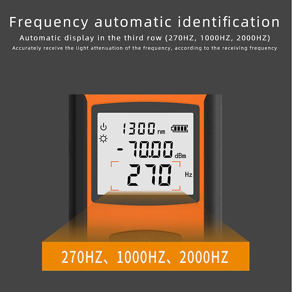 G10 Fiber Optical Power Meter New High Precision Rechargeable Battery ...