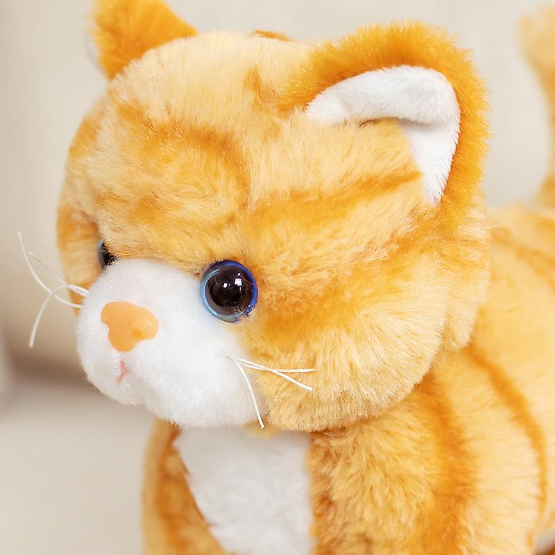 Simulation Plush Toy Cat Cute Imitation Cat Doll Ragdoll Children's ...