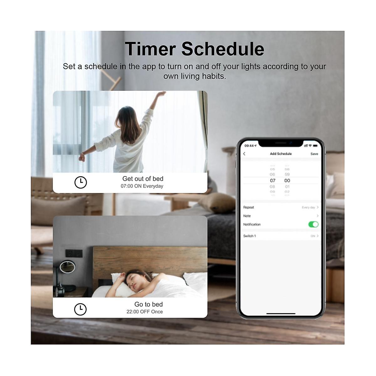 AC / DC 7V-32V Smart Wifi Motor Switch Module Wifi + Bluetooth 1-kanals ...