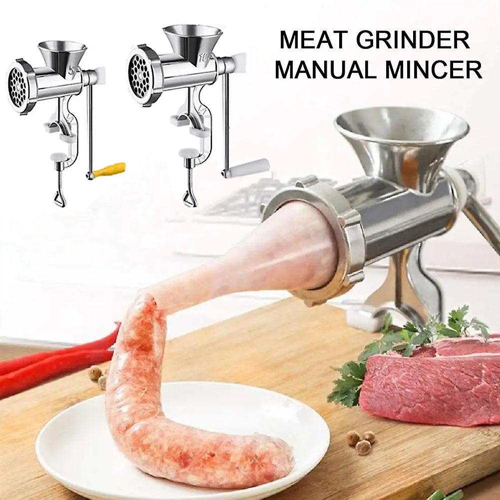 Hand Operated Meat Mincer Heavy Duty Grinder Manual Hand Operated ...