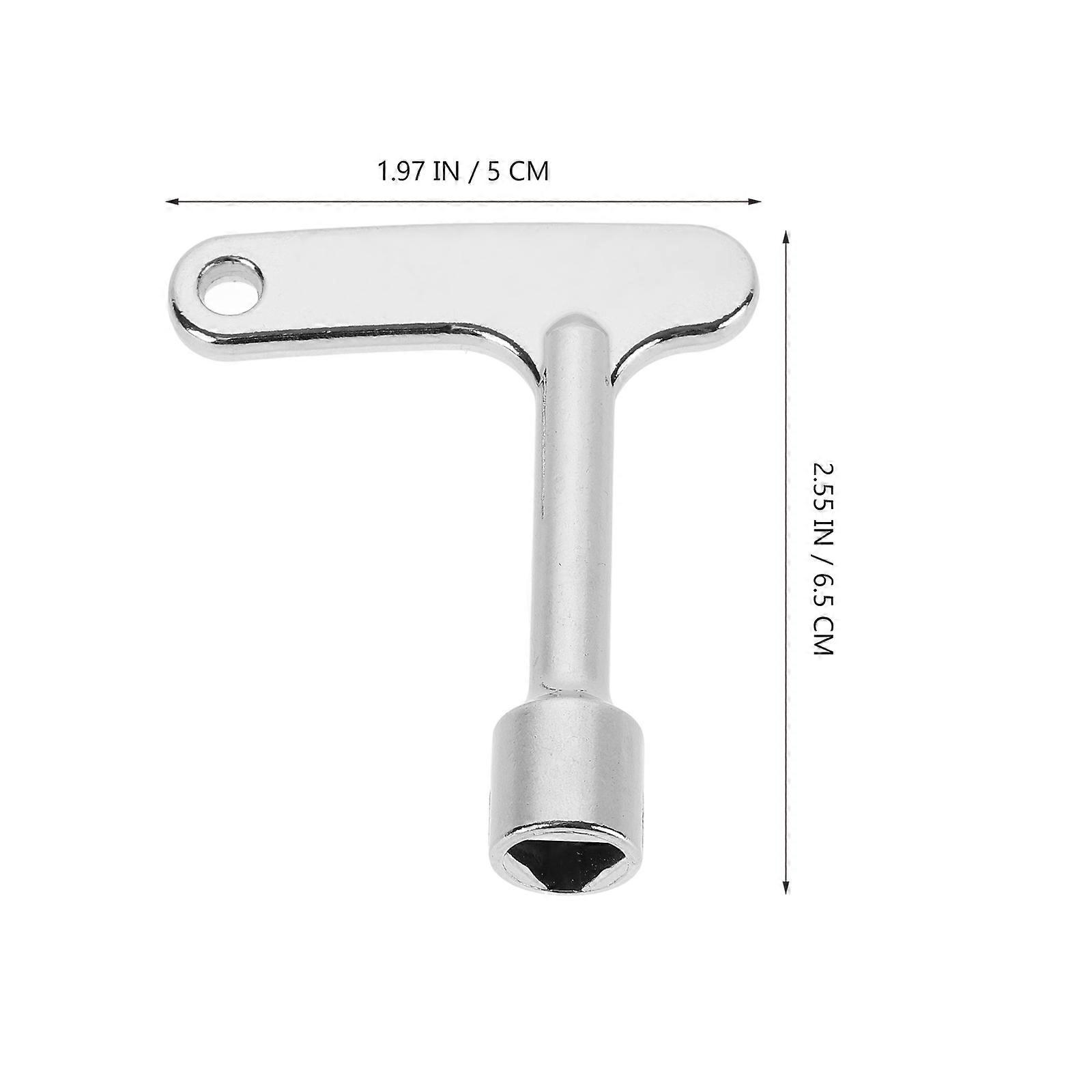 2Pcs Outdoor Trash Bin Lock Key Metal Lock Trash Can Key Peel Box Waste ...