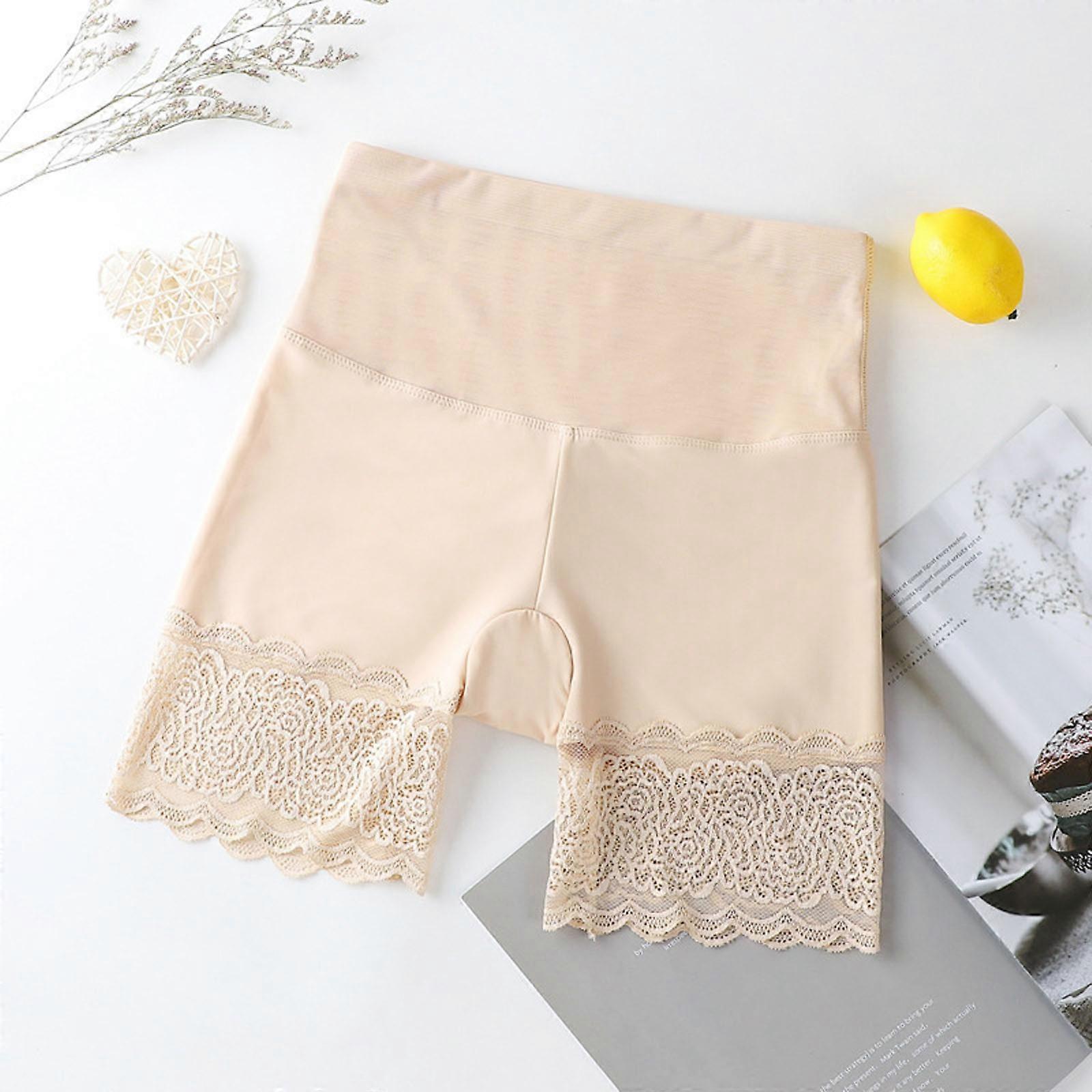 CHAFING ICE SILK THIGH Hip Lifting And Abdominal Tightening Underwear ...