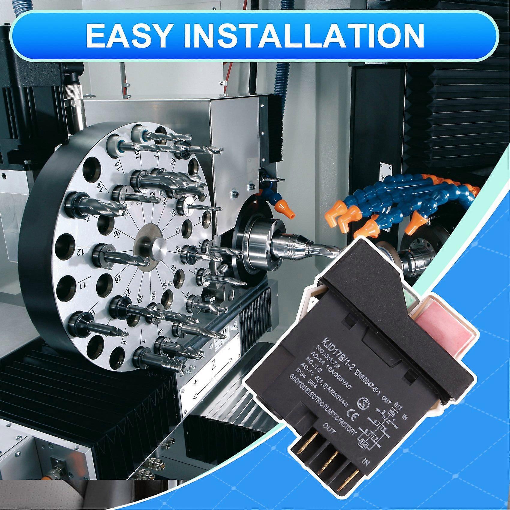 Emergency Stop Switch - Waterproof Safe Switch KJD17Electromagnetic ...