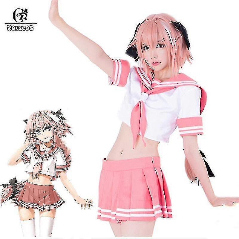 Game Fate Apocrypha Cosplay Costume Astolfo Cosplay Uniform Costume ...