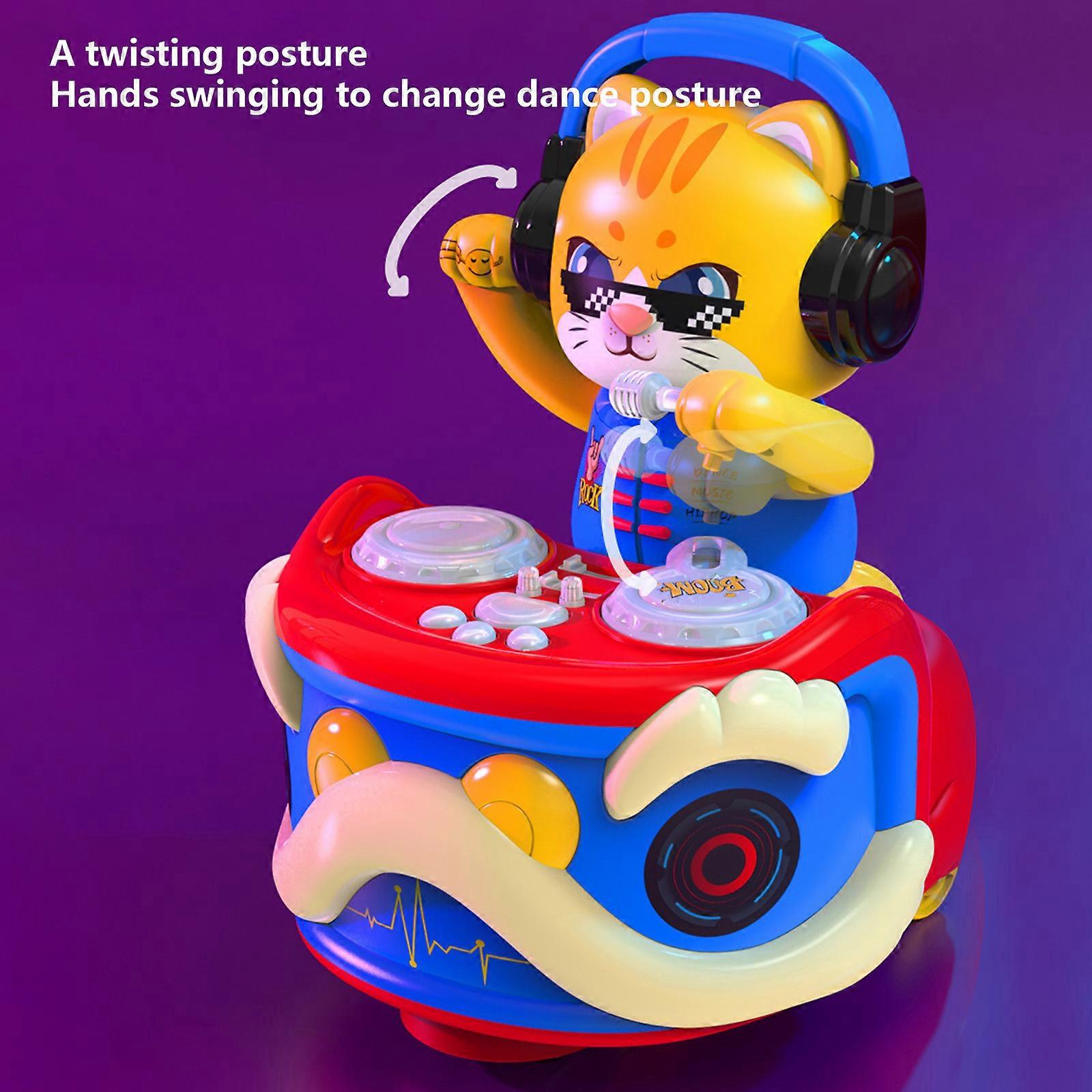 Electric DJ Disc Cats, Making Hip-hop Universal Wheel Dance Robot ...