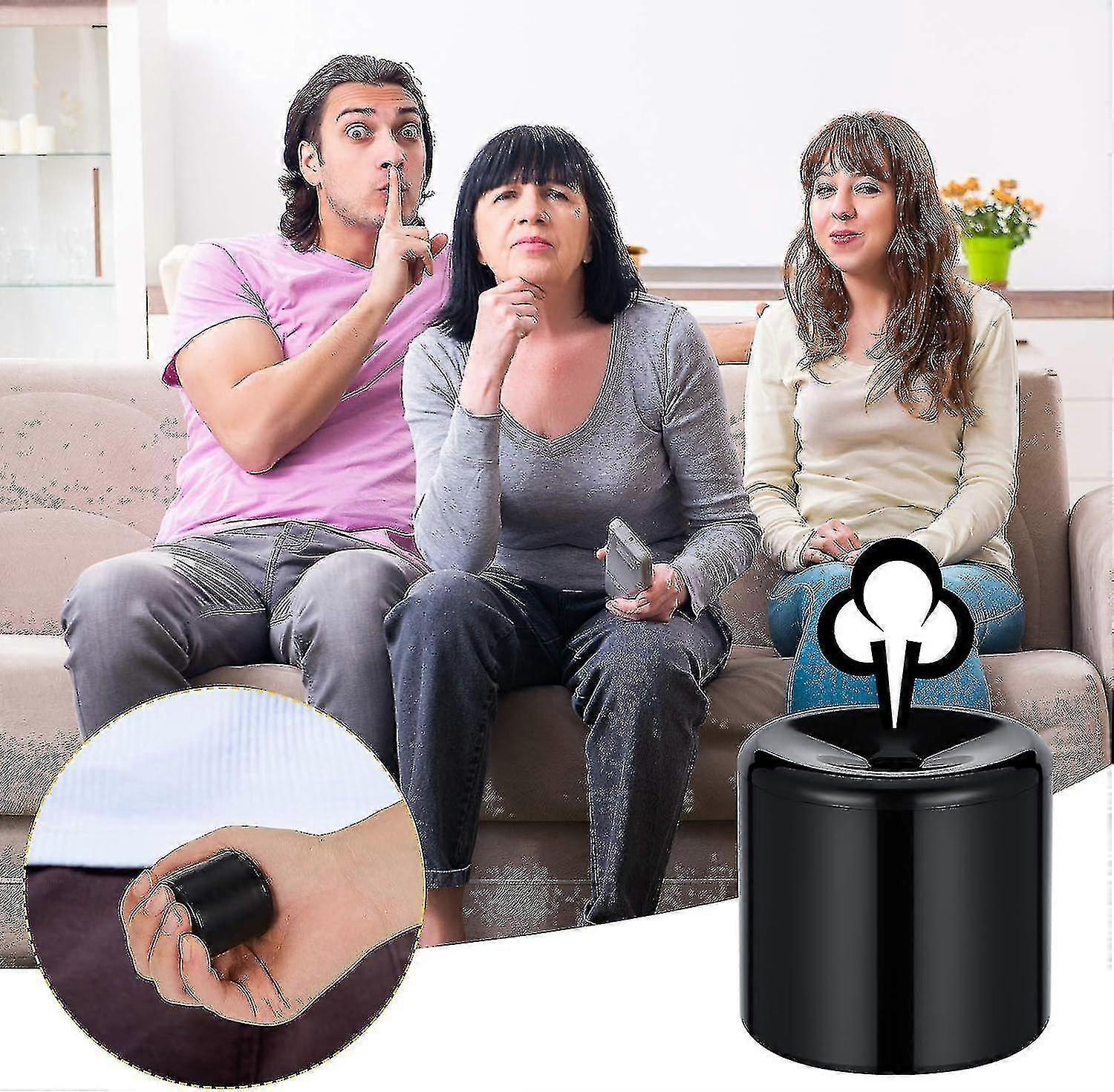 2 Pieces Pooter Fart Machines In Black Fart Prank Toy Fart Noise Maker ...