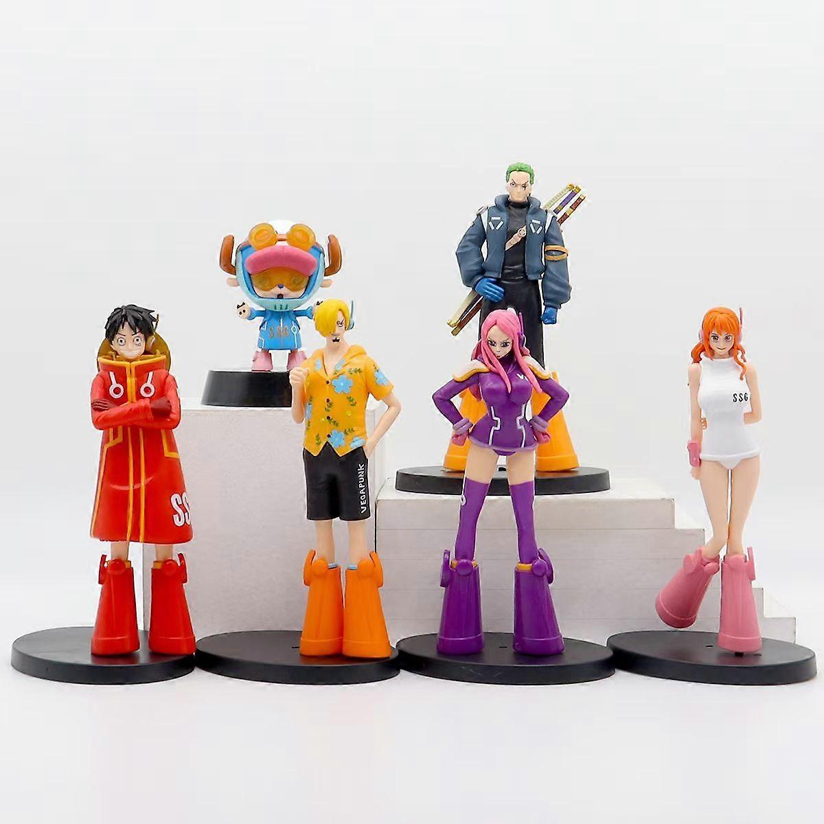 GaiBoSi Anime figure All Types One Piece Egghead The Grandline Series ...