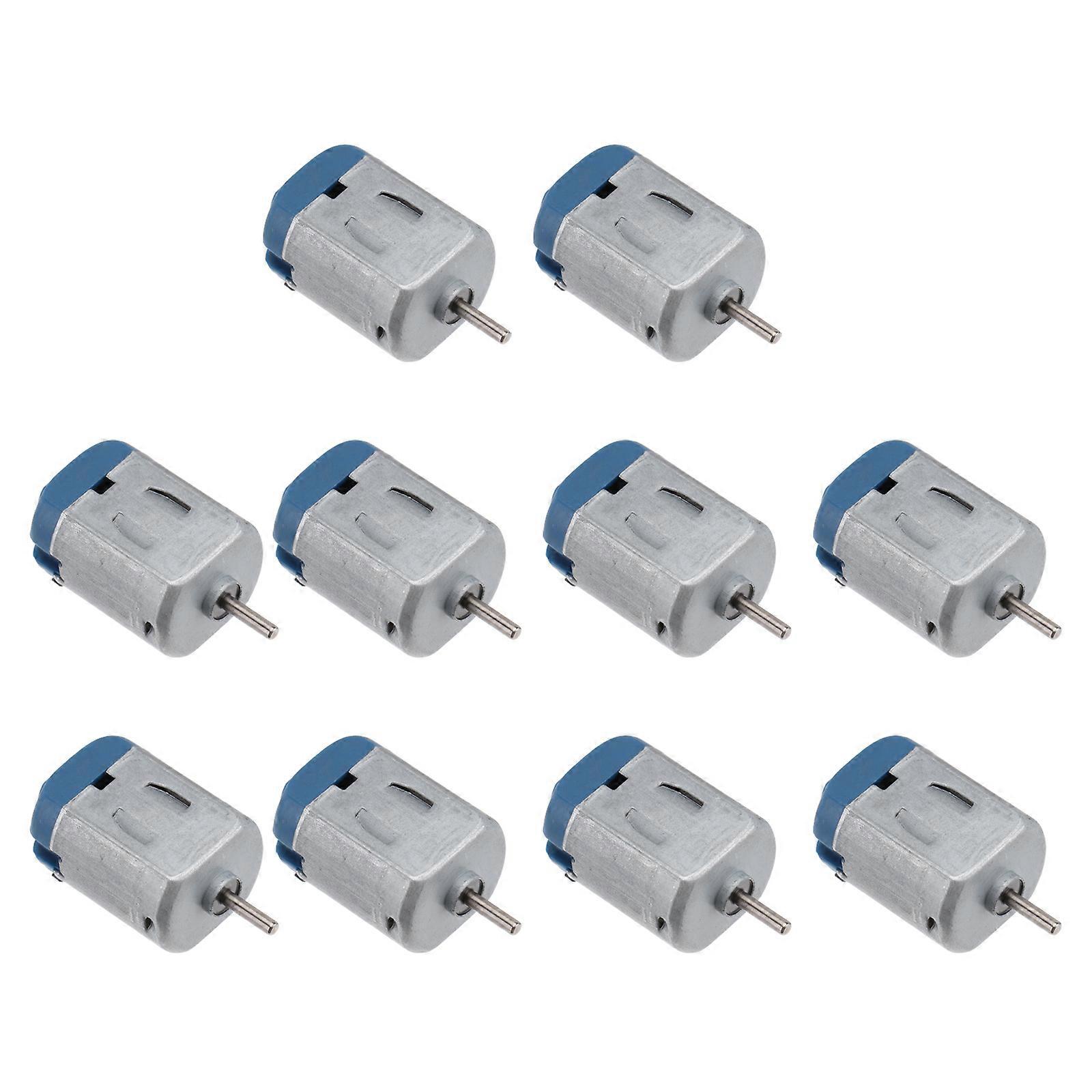 10Pc DC 3V-6V Miniature DC Motor for Electric Toy Car Robot DIY Parts ...