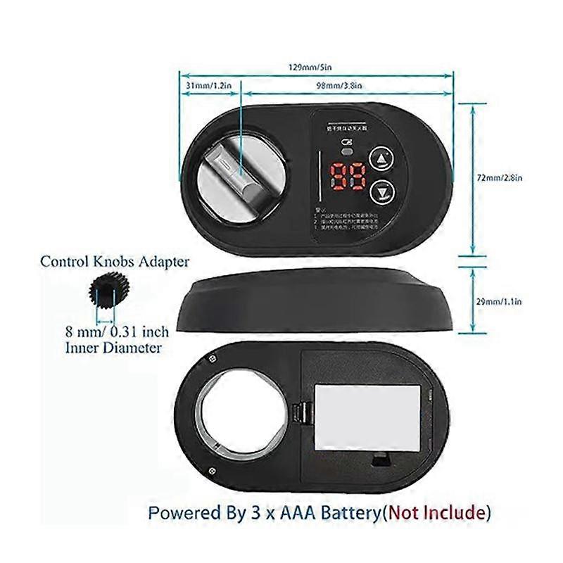 Gas Stove Automatic Fire Off Timer Kitchen Smart Switch Anti-Dry ...