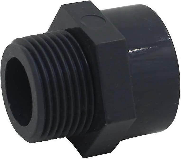 2pcs male pvc threaded end fitting, DN15 (Internal diameter 20mm - 1/2 ...